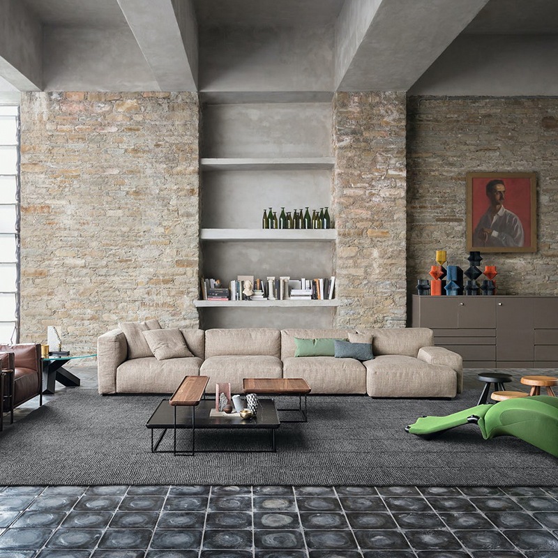 Cassina MEX CUBE 271 4-Sitzer Sofa